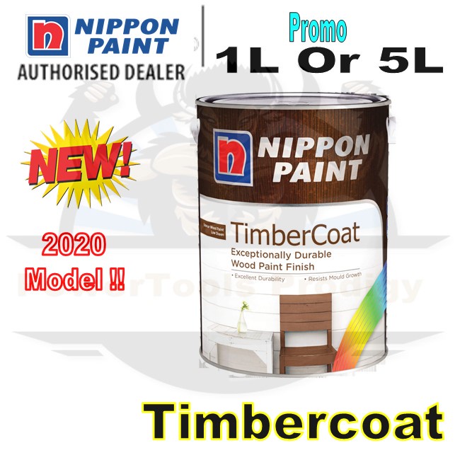 NIPPON PAINT TIMBERCOAT 1L OR 5L | Shopee Singapore