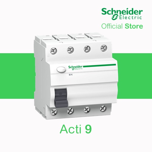 Schneider Electric- Acti9 K RCCB (Residual Current Circuit Breaker) 4Pole 40A or 63A | 30mA AC ...