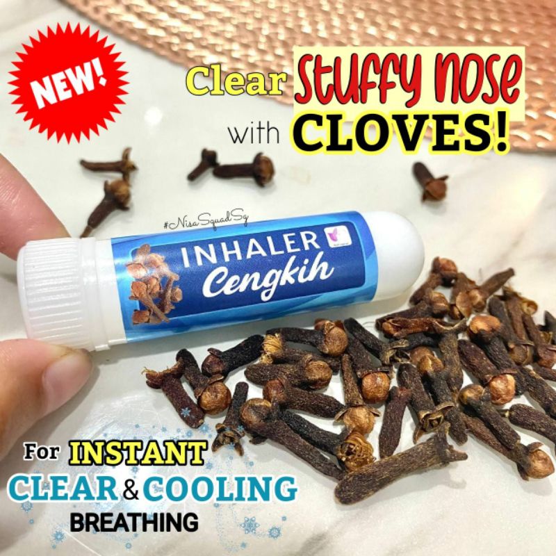 Clove Cengkih Inhaler | Garlic Herb Inhaler | Clove Balm/Cream | Clove ...