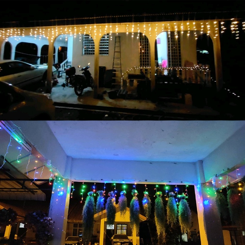 Lampu Raya Led Hari Raya Lights 4M 96LED Curtain Light Fairy Lights LED ...
