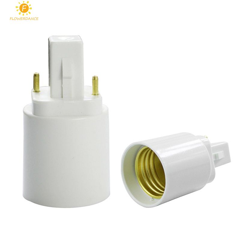 G24 Male to E27 Female Socket Base Light Bulb Lamp Adapter Holder ...