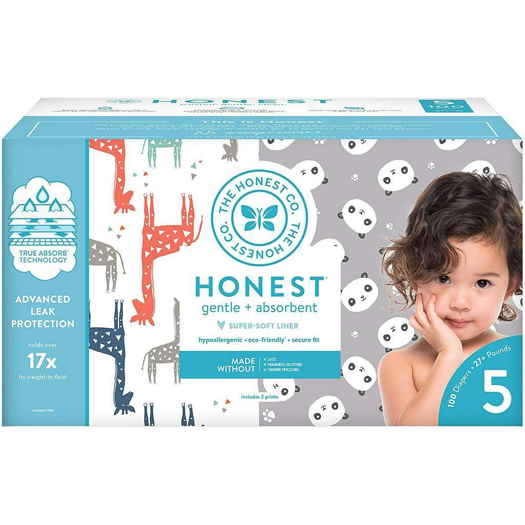 The Honest Company Super Club Box Diapers with TrueAbsorb Technology ...
