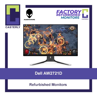 [Refurbished] Alienware AW2721D 27-inch Gaming Monitor 240 Hz | Shopee ...