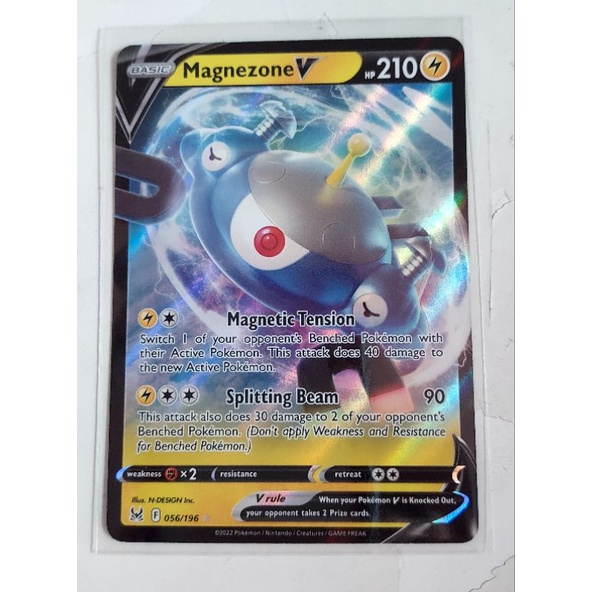 Pokemon magnezone V lost origin card | Shopee Singapore