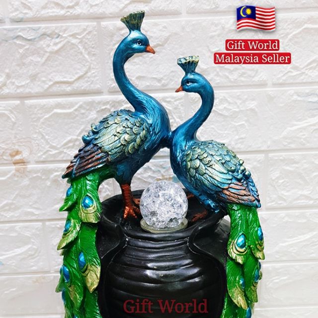 PEACOCK WATER FOUNTAIN PREMIUM PC9228 (KL) | Shopee Singapore