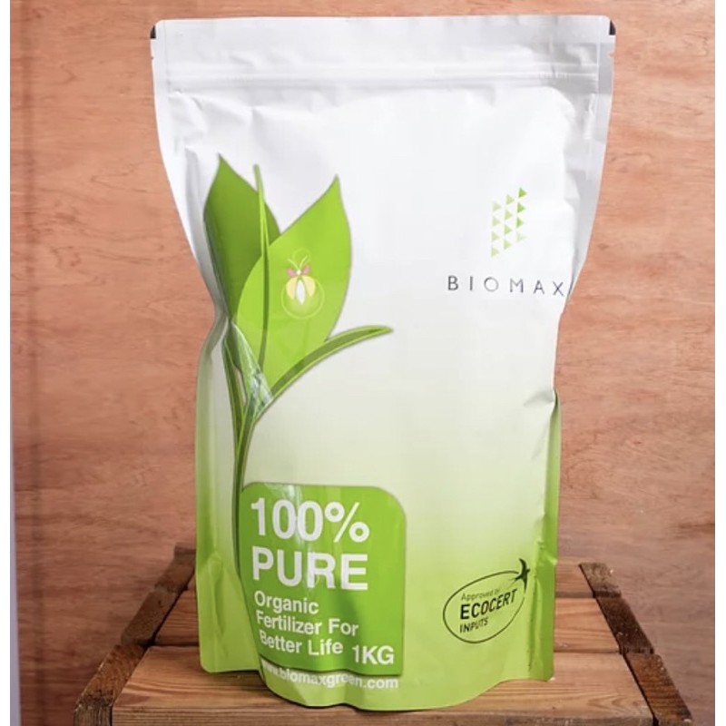 FREE SHIPPING 1kg Biomax 100% Pure Organic Fertiliser / Fertilizer (1kg) | Shopee Singapore