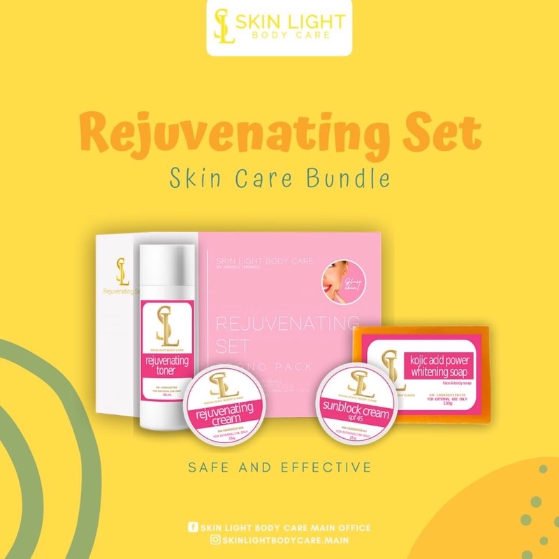 [ New Packaging ]Rejuvenating set by skin light | Shopee Singapore
