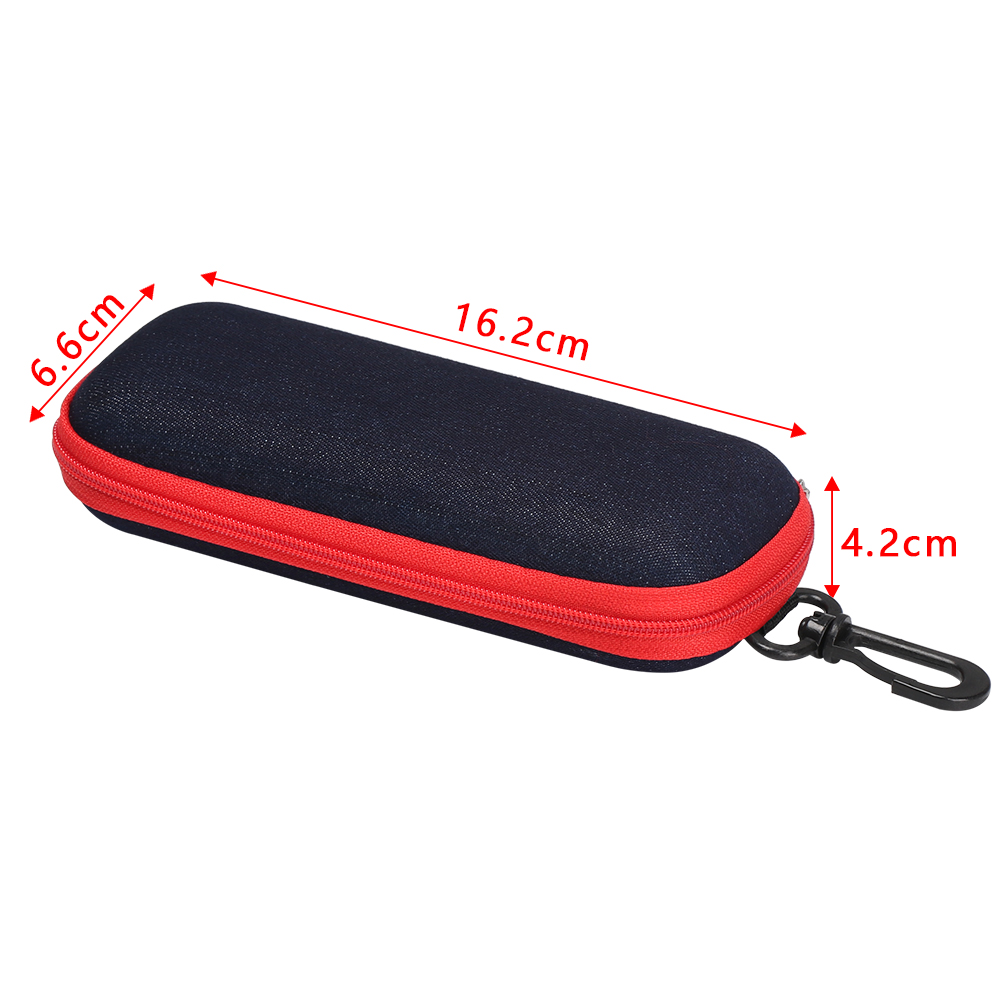 MAX Fashion Zipper Eyeglasses Case Portable Spectacle Case Glasses Box ...