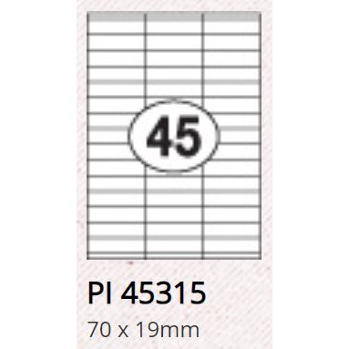 100sheets/box Label Print it Laser Label Sticker A4 different sizes for ...