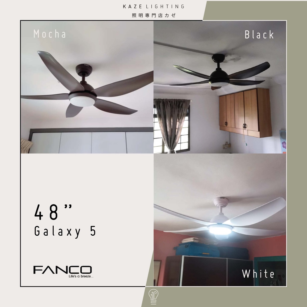 [INSTALLATION] - FANCO GALAXY - 5 38 / 48 / 56 Inch DC Motor Ceiling ...