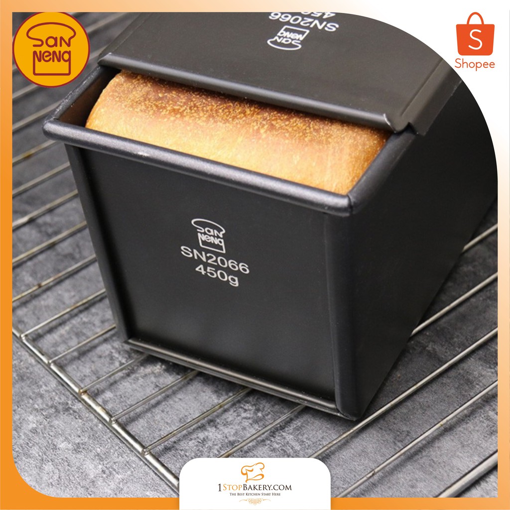 San neng SN2066 450g. Nonstick Loaf Pan Low Sugar/Bread Baking Type ...