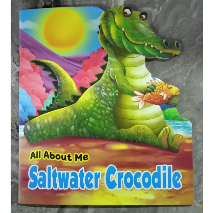 ALL ABOUT SALTWATER CROCODILE STORYBOOK | Shopee Singapore