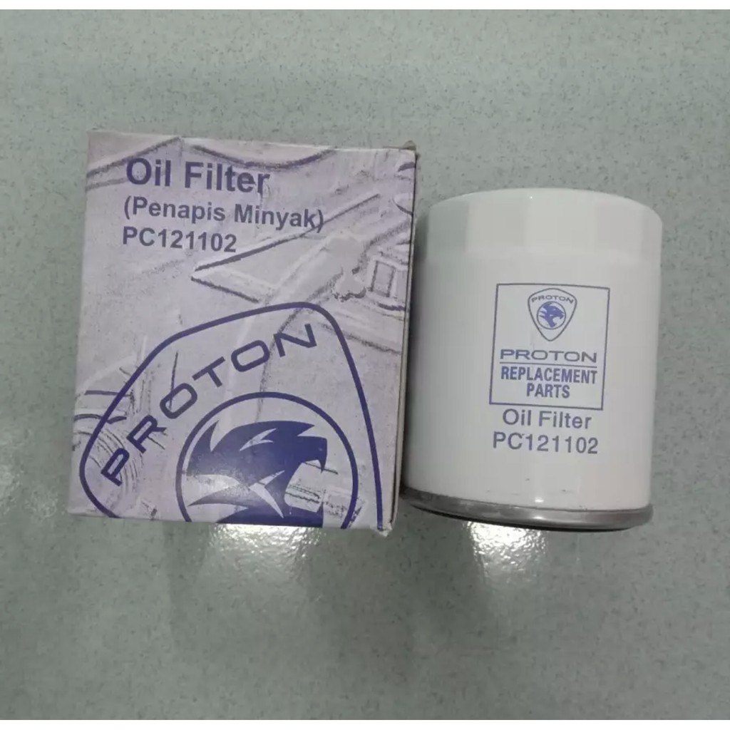 PC121102 PROTON OIL FILTER - SAGA BLM FL FLX GEN2 WAJA PERSONA WIRA 1.6 ...