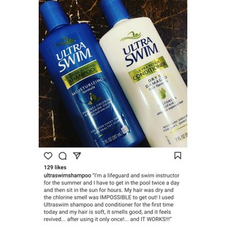 Ultra Swim Chlorine Removal Shampoo/ Ultra Repair Conditioner - 7 oz ...
