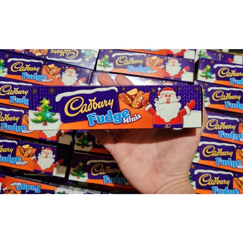Cadbury Chocolate Snowy Fingers / Fudge Minis / Dairy Milk Buttons ...