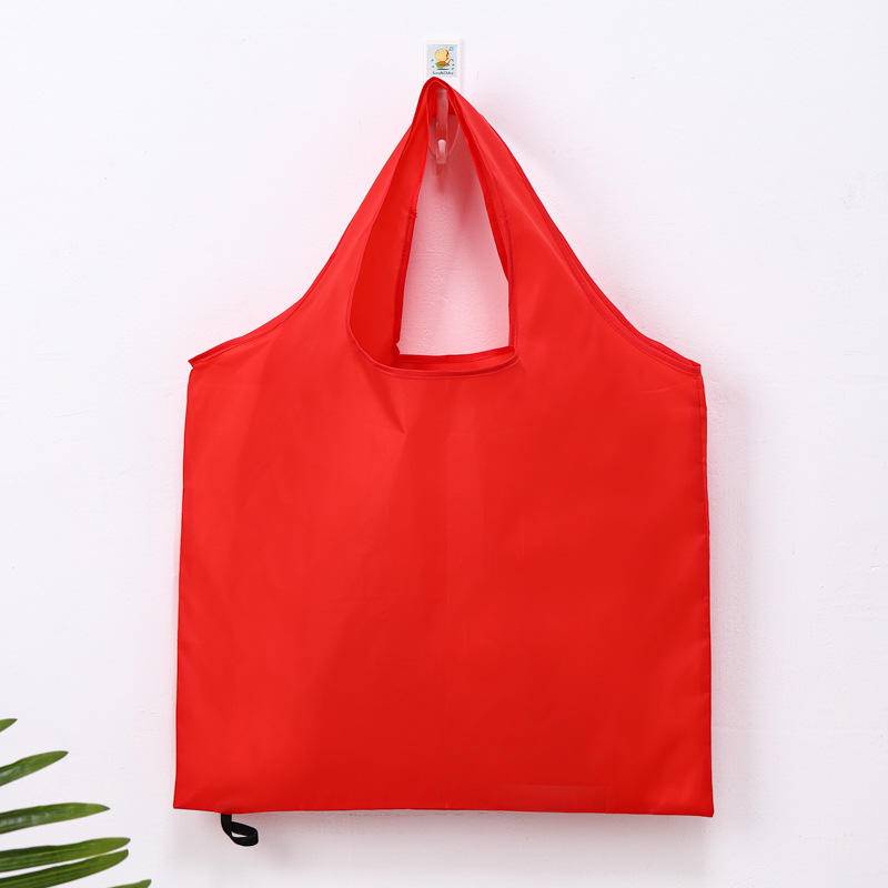 210T Polyester Thickening Foldable Shopping Bag Supermarket Portable ...