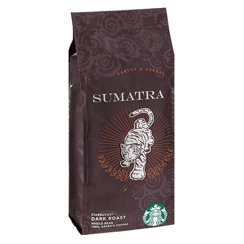 Starbucks COFFEE BEAN Sumatra COFFEE Beans 250g (100% ARABICA) | Shopee ...