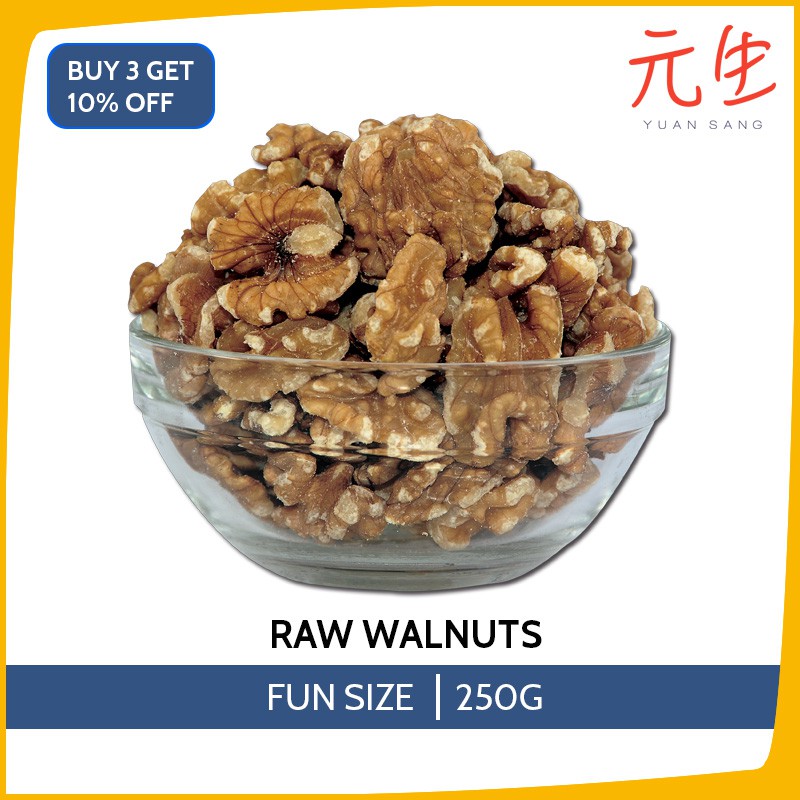 Raw Walnut 250g / 500g Healthy Snacks Quality Nuts Fresh Tasty | Shopee ...