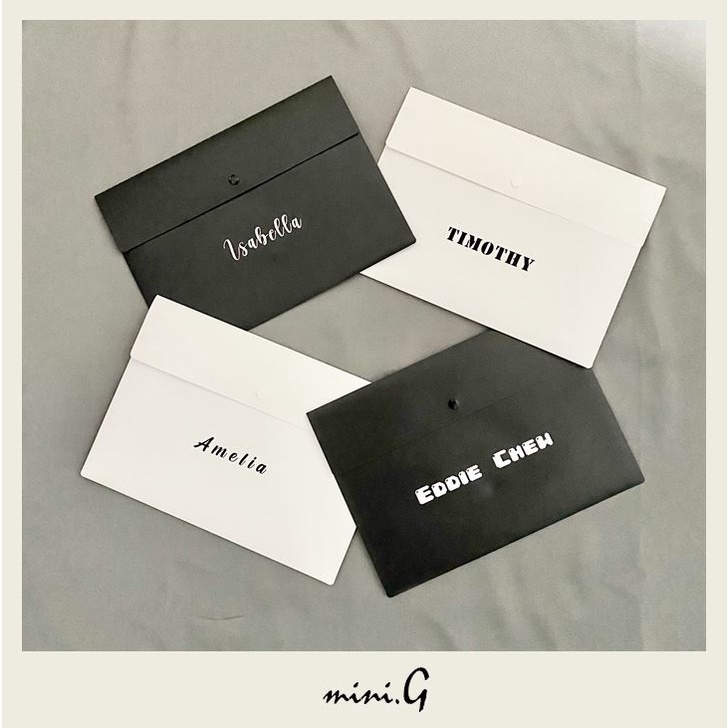 PERSONALISED FILE customised with name | Shopee Singapore