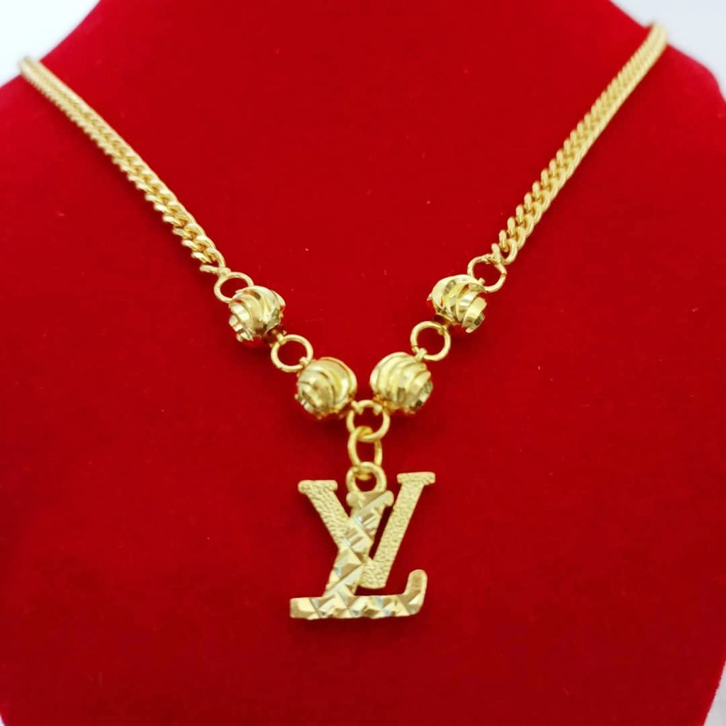 COP 916 PERSIS 4 DESIGN EMAS KOREA RANTAI LEHER ( NECKLACE ) | Shopee ...