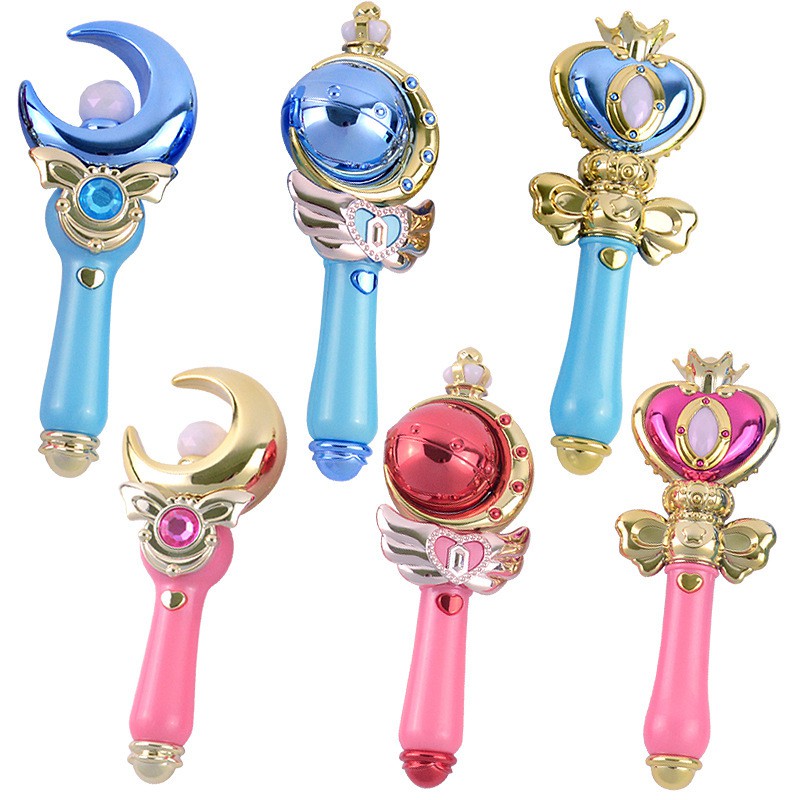 Gift Box Small Cartoon Fairy Magic Wand Short Electric Sound Light ...