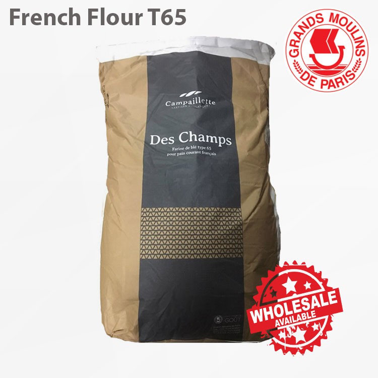 T65 French Flour 1kg High Protein Bread Flour T65 French Wheat