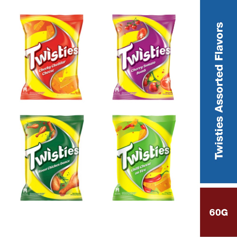 Twisties Assorted Flavors 60g | Shopee Singapore