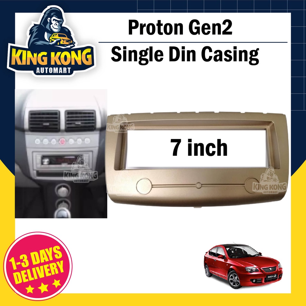 Proton Gen2 Persona Single DIn Player Casing | Shopee Singapore