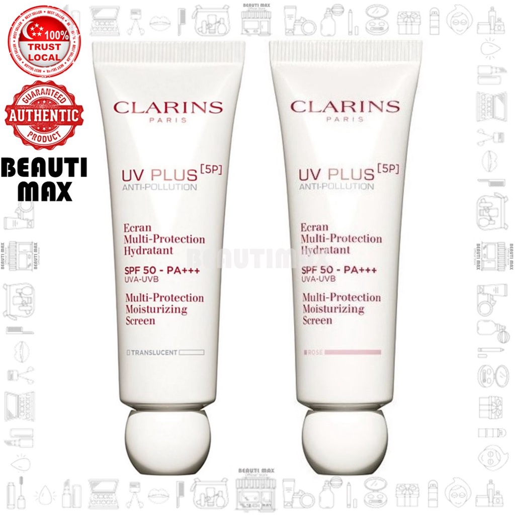 CLARINS UV Plus [5P] Day Sun Screen Multi-Protection Anti-Pollution ...