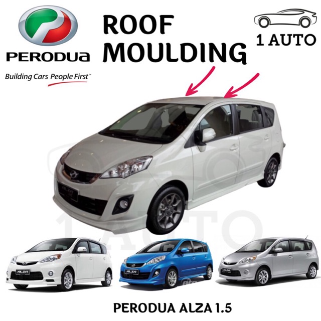 PERODUA ALZA ROOF MOULDING / ROOF LINING / GETAH BUMBUNG (1 PCS ...