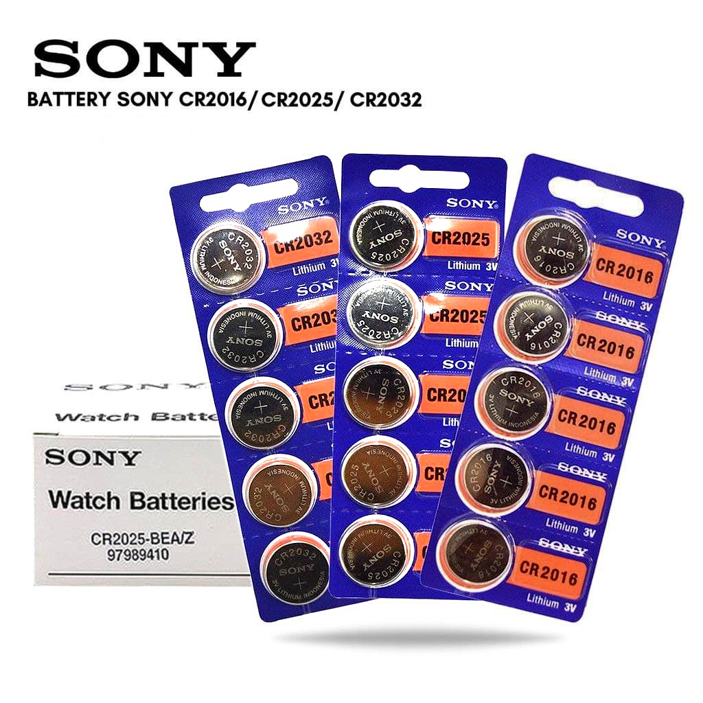 [216] 1pcs SONY 3V CR 2032 2016 2025 1632 1620 1616 1220 Lithium Button ...