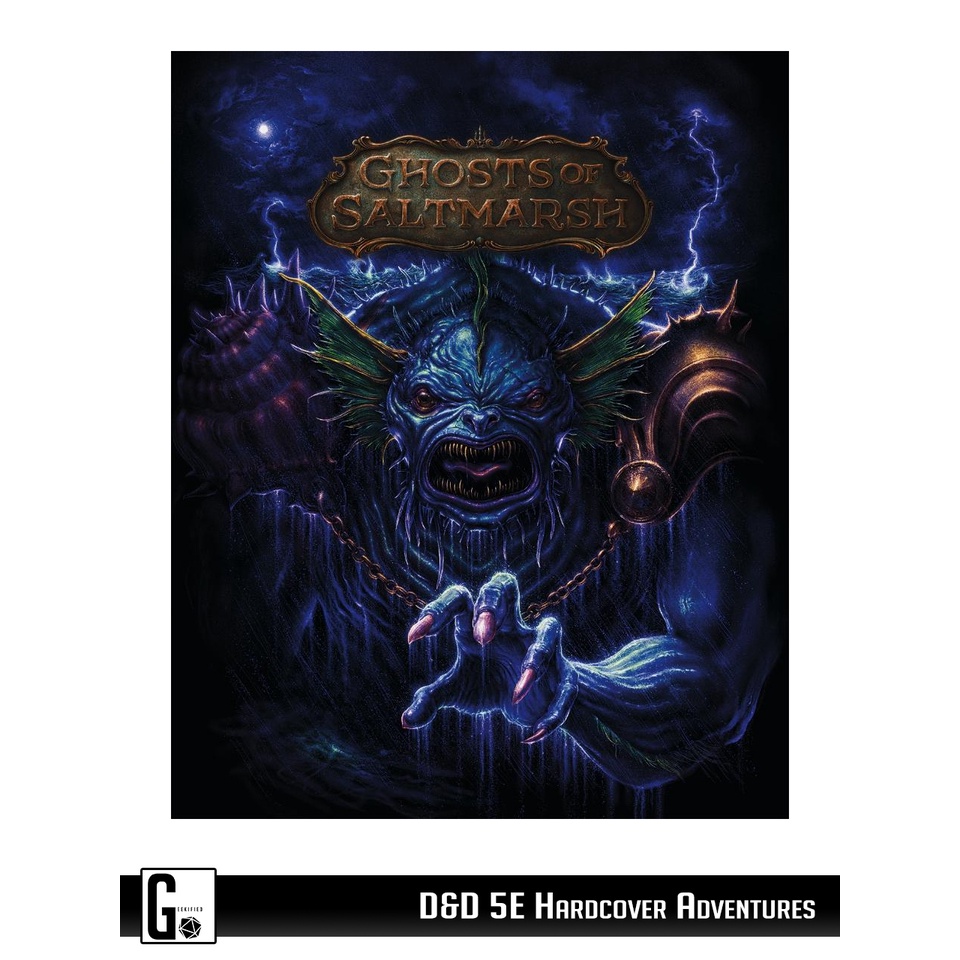 Dungeons & Dragons 5th Edition: Ghosts of Saltmarsh Alt Cover | D&D 5E ...