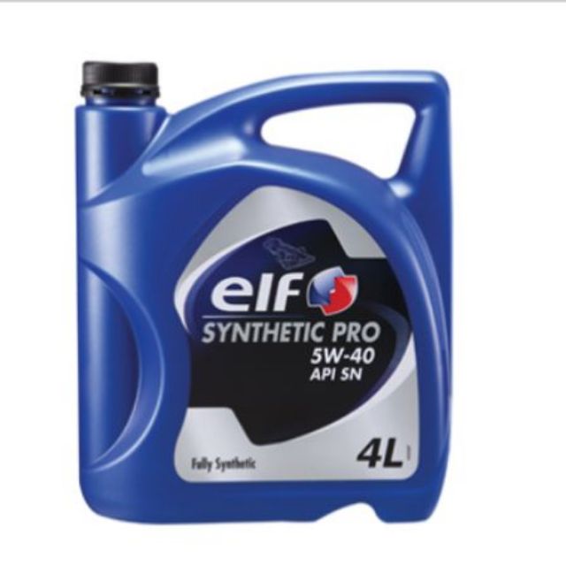 ELF Synthetic Pro Engine Oil 5W40 (4L) | Shopee Singapore