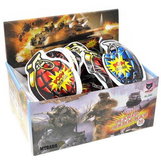 20 Pcs Magic Pop Explosion Explosives Fart Bomb Bag for Parties ...