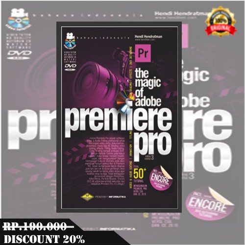 Book The Magic of Adobe Premiere Pro + DVD (3rd Revision) | Shopee ...