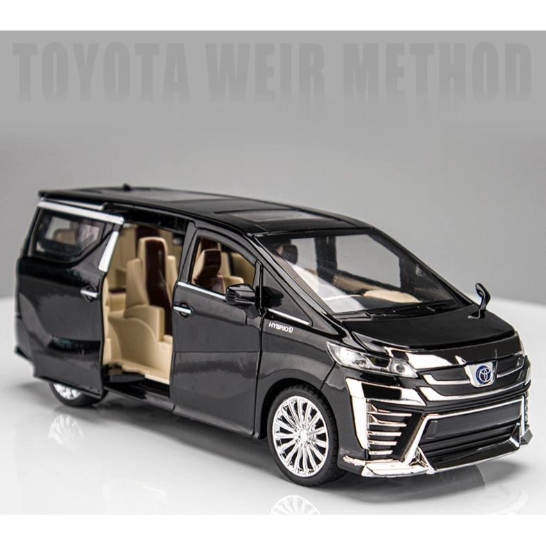 1/24 Diecast Car Model Modellista Toyota Alphard Vellfire Pull Back Car ...