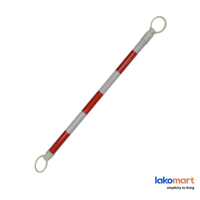 Red/White Extendable Traffic Safety Cone Bar 2M/3M | Shopee Singapore