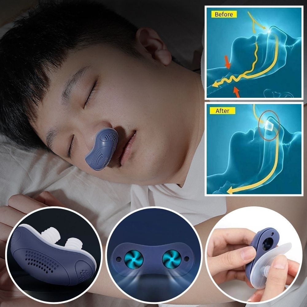 Electronic Anti Snoring Device, Mini Airing Machine for Sleep Apnea ...