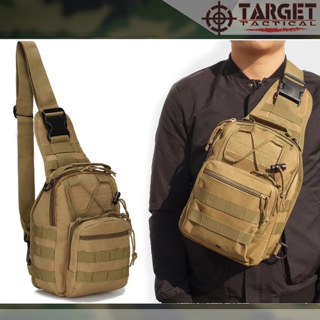 Target MILITARY - Tactical Sling Bag 001 Sabado Army Mountain Hiking ...
