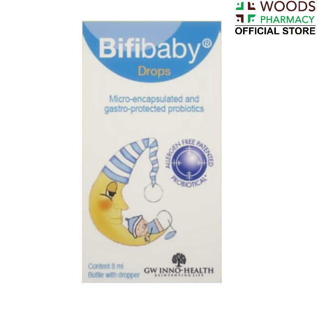 Bifibaby Probiotic Drops 8ml / Gut Care Probiotics Plus D3 8ml | Shopee ...