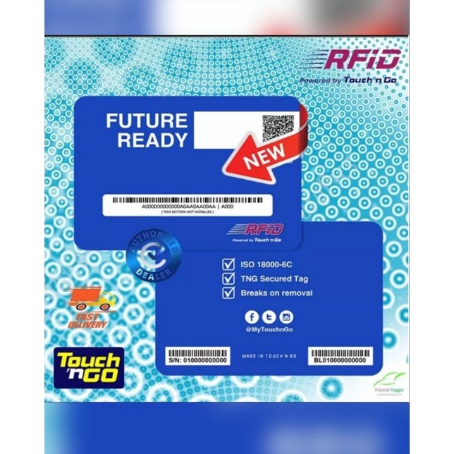 TNG RFID TAG | Shopee Singapore