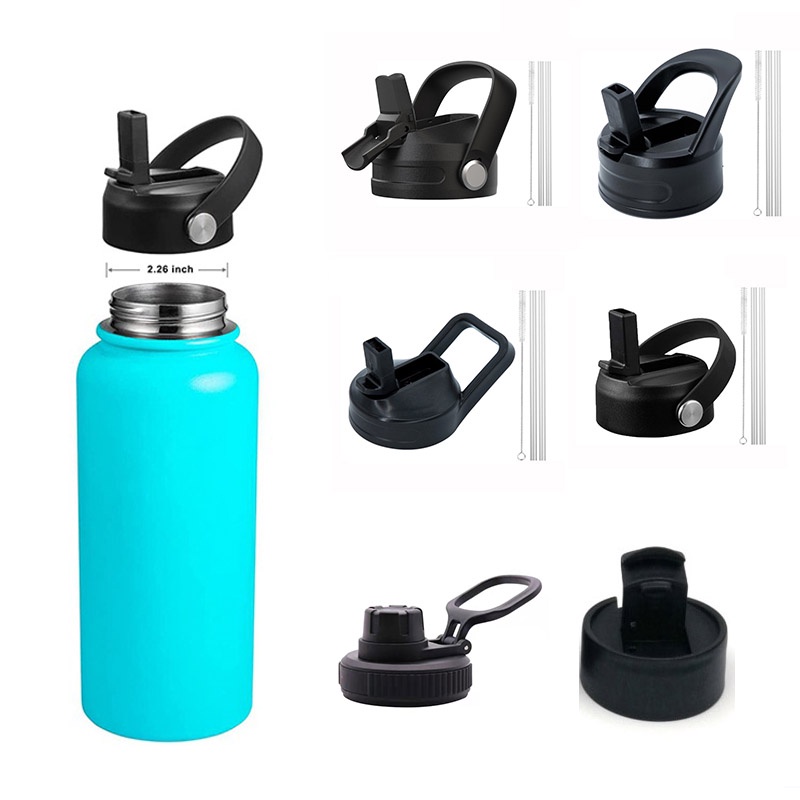Lid Cap Accessories Water Bottle Replacement Cover Space Pot PP Straw ...