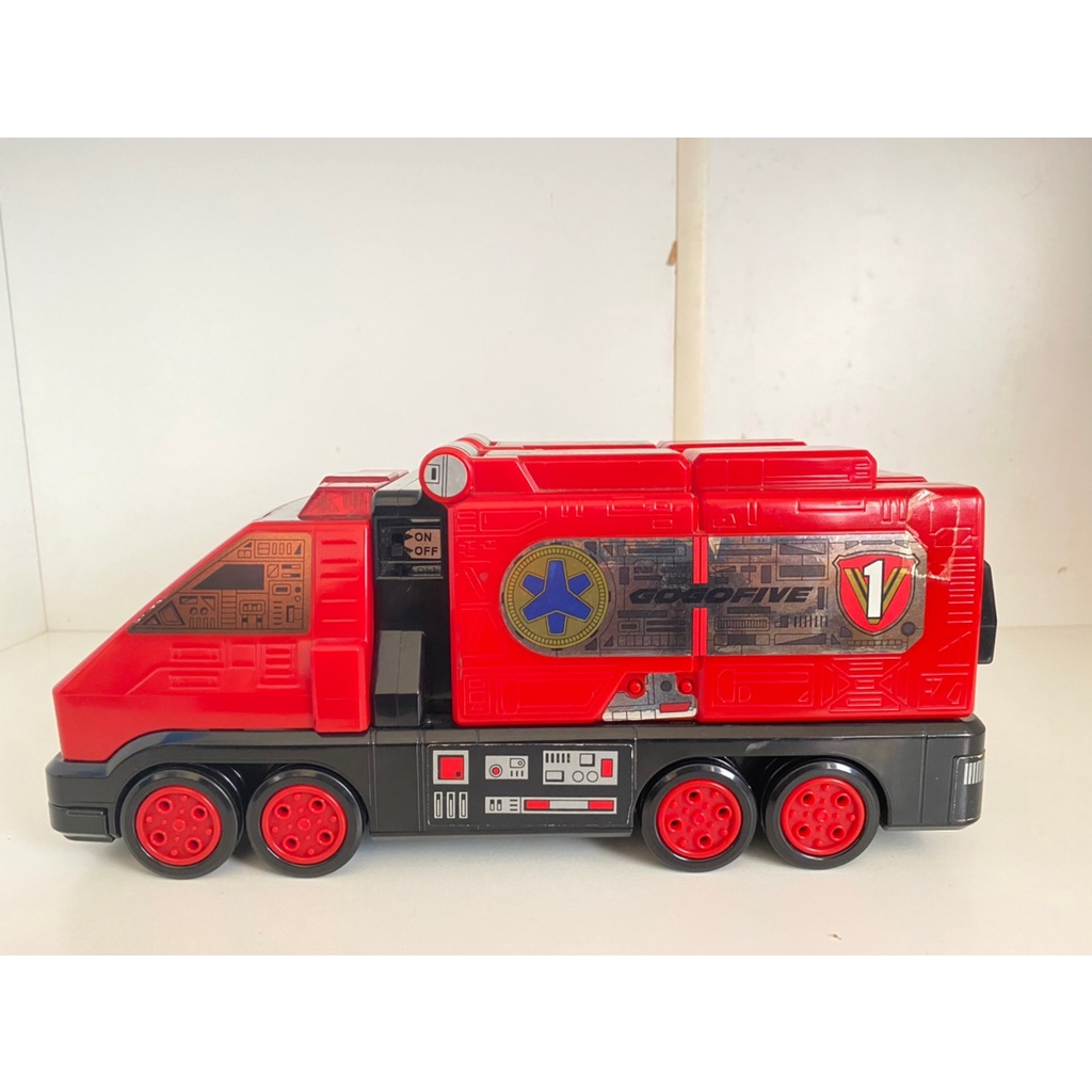 DX Fire Truck Big Scale Work gogofive Gogo five sentai | Shopee Singapore