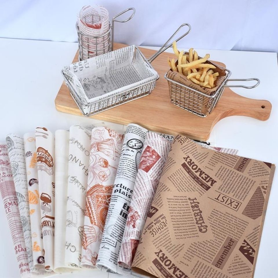 【100pc】Sandwich Wrapping Paper | Kebab Wrapper Paper | Burrito Wrapper ...
