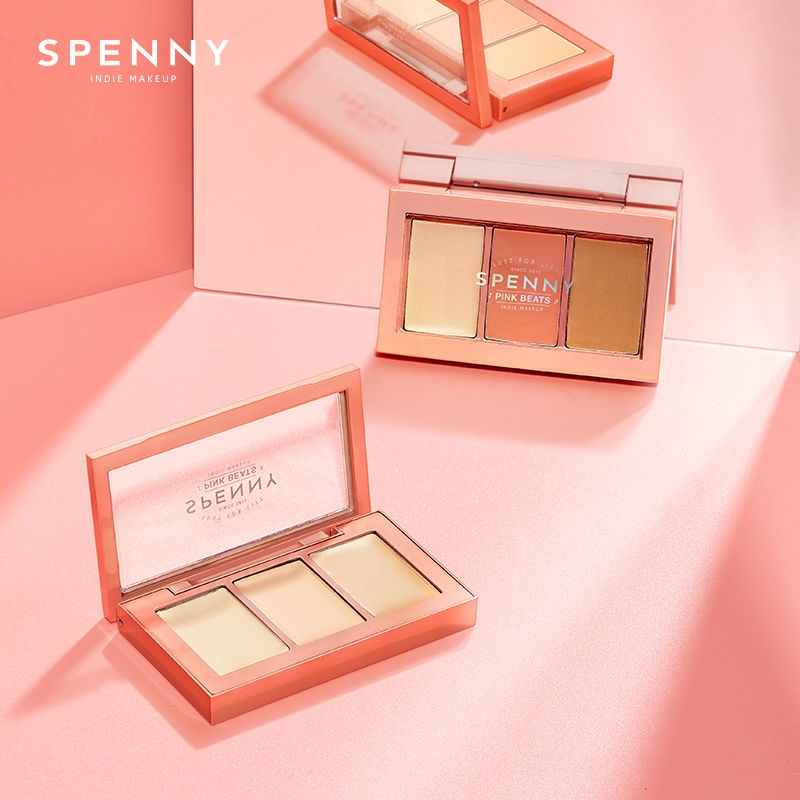 Spenny Three-color Concealer Disc to Cover Dark Circles, Acne Marks ... Spenny Three-color Concealer Disc to Cover Dark Circles, Acne Marks ...
