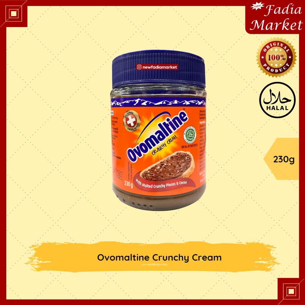 Ovomaltine Crunchy Cream Jam 230g | Shopee Singapore