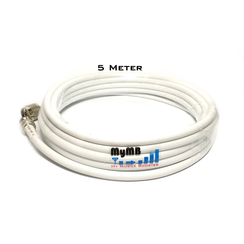5 Meter 50 Ohm Low Loss Signal Cable (5D-FB / LMR-300 / 50-5) | Shopee ...