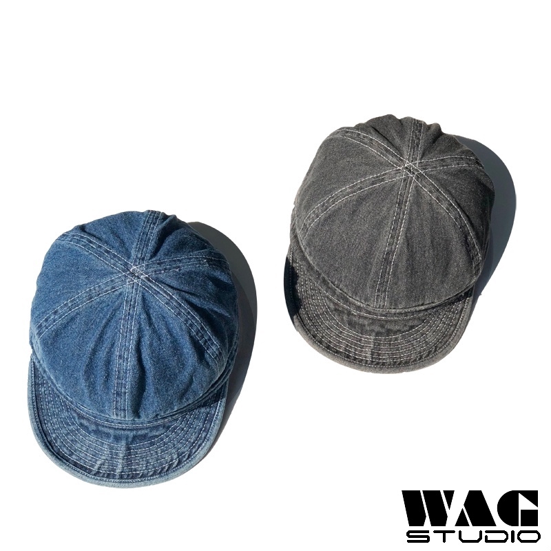 WAG Hat | Ready Stock Denim Vintage Short Brim Baseball Cap Men Women ...