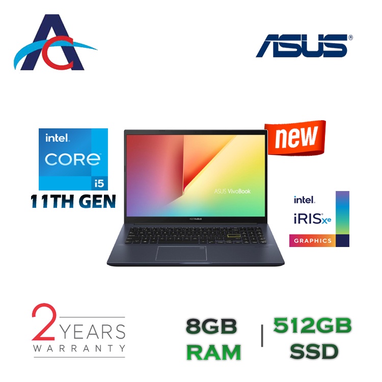 Asus Vivobook X513EA-BQ2108W Laptop ( Intel Core i5 | 11th Generation | 8GB RAM | 512GB SSD ...