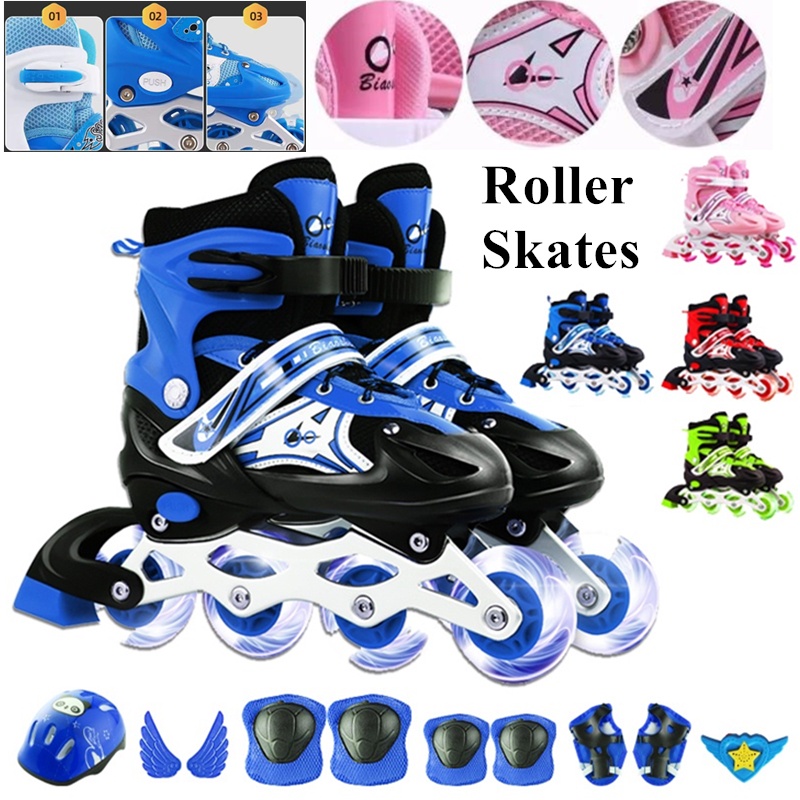 Roller Skating Inline Skate Children's Kids Aldult Scooter Skating ...